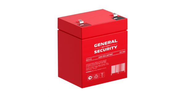 Аккумулятор General Security GS5-12 оптом | Wybor battery